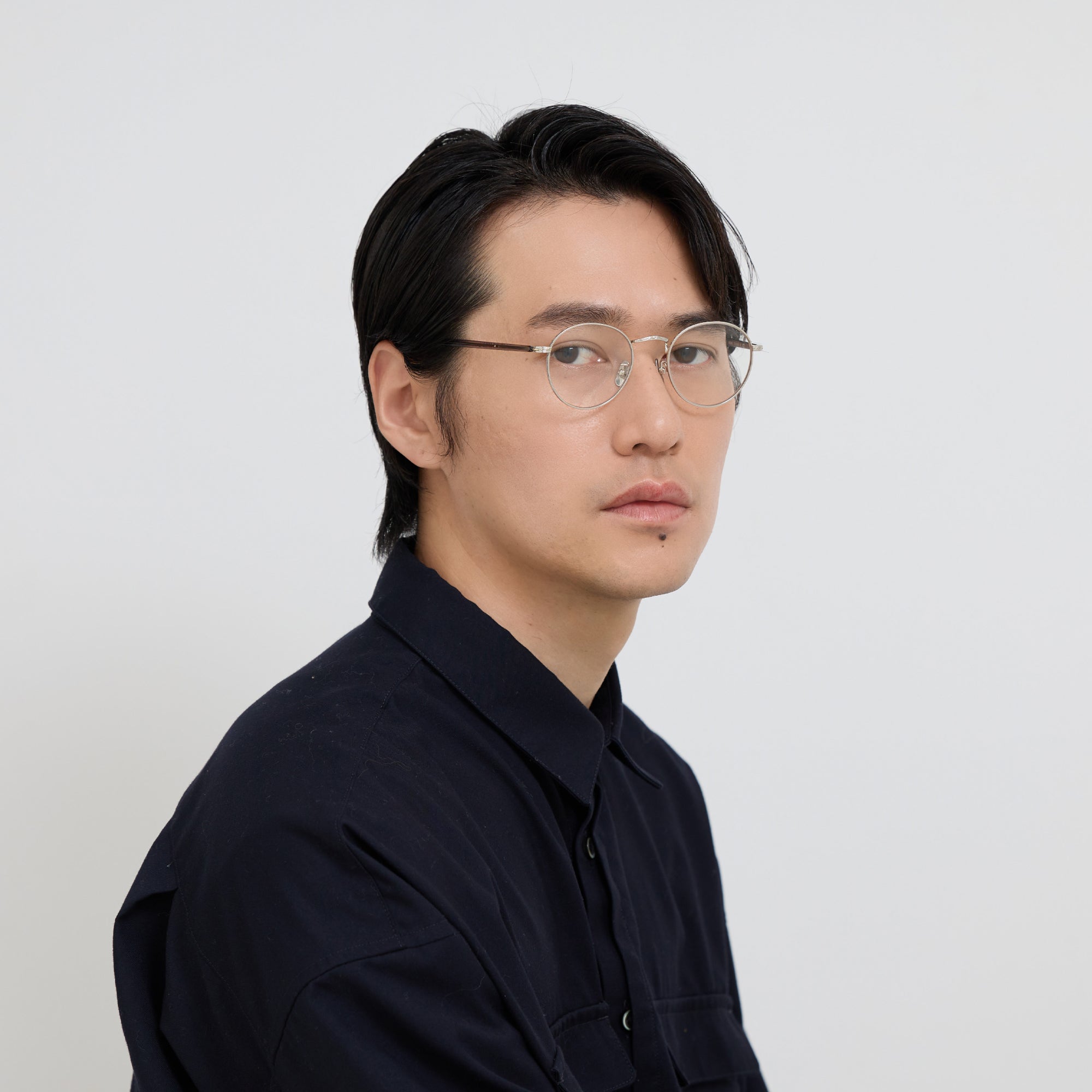 KYOKUSUI #1. PLUTINUM SILVER FLAME × CLEAR to GREY (調光) – NOCHINO OPTICAL